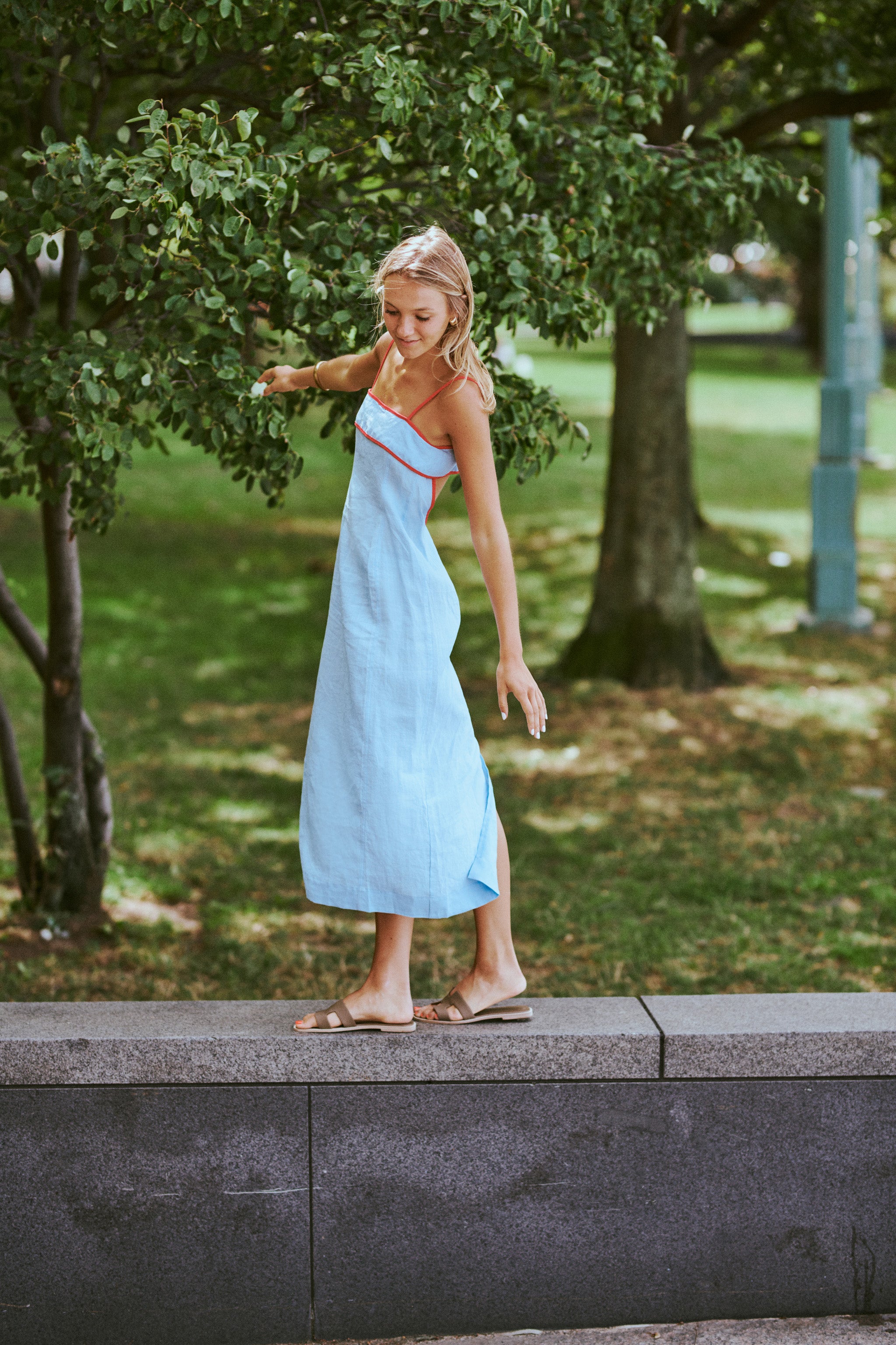 CHANIA DRESS - SKY – ESYA